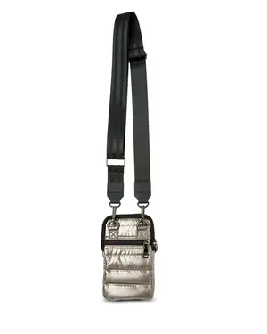 THINK ROYLN Quilted Nylon Crossbody Bag
