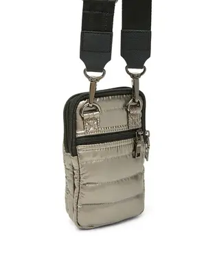 THINK ROYLN Quilted Nylon Crossbody Bag