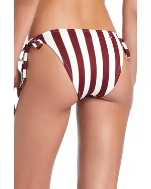 Red Carter Side-tie Bikini Bottom