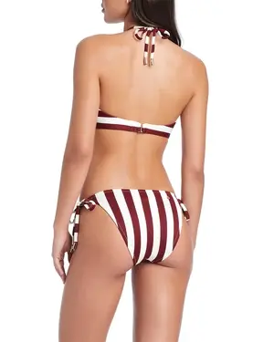 Red Carter Side-tie Bikini Bottom
