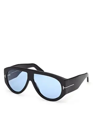 TOM FORD Bronson Butterfly Sunglasses 60mm - Black/blue