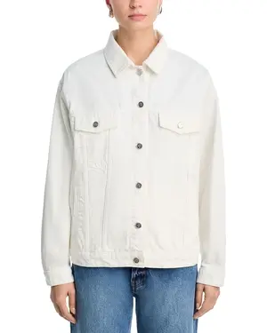 ANINE BING Rory Button-front Jacket - Ecru