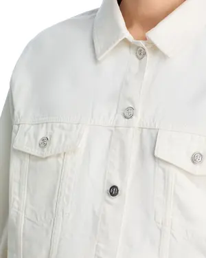ANINE BING Rory Button-front Jacket - Ecru