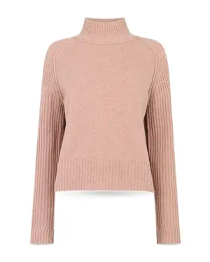 Whistles Funnel Neck Wool Sweater