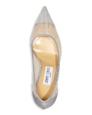 JIMMY CHOO Love 85 Pumps - Ivory/silver