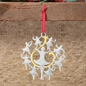 NAMBE 12 Days Of Christmas Ornament 9 Ladies Dancing