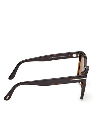 TOM FORD Iris Butterfly Sunglasses, 56mm - Red