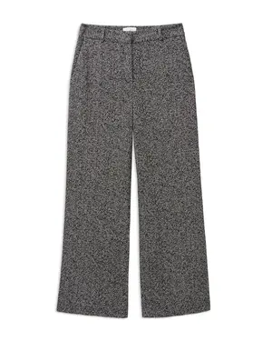 HOBBS LONDON Marlyn Herringbone Trousers