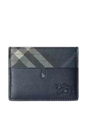 Burberry Tall Pop Check Card Case
