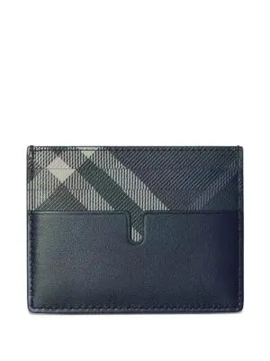 Burberry Tall Pop Check Card Case