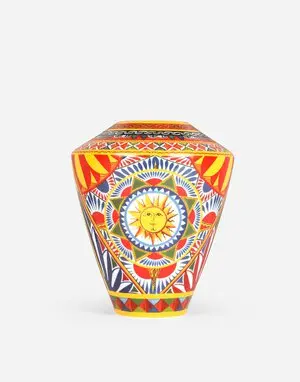 Dolce & Gabbana Small Amphora Porcelain Vase - Multicolor