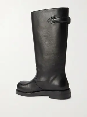 Acne Studios Beshay Leather Knee Boots