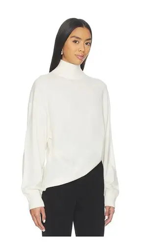 EAVES Allma Asymmetric Sweater - Eggshell