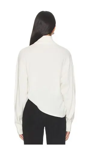 EAVES Allma Asymmetric Sweater - Eggshell