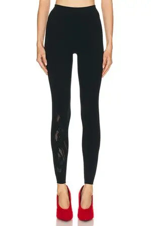 Wolford Rose Net Legging