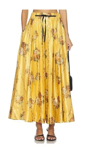 Yellow Maxi Skirts
