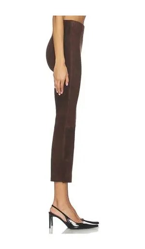 Vince Suede Split Hem Crop Pant