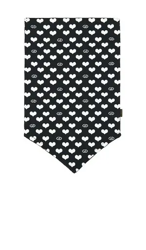 Goldbergh Cupid Neckwarmer - Cuori Black