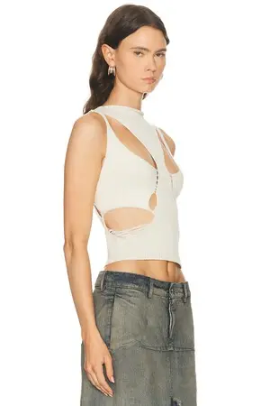Rick Owens Tanja Top - Natural