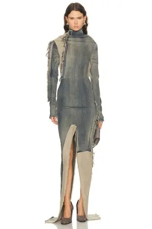 Rick Owens Etna Denim Dress