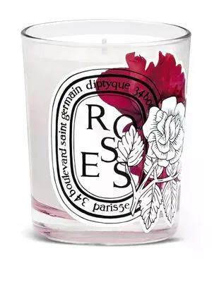 DIPTYQUE Roses Floral Candle - White