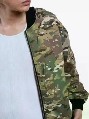 PLEASURES Gem Camo Bomber Jacket