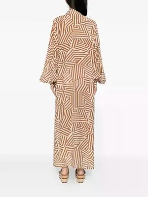 BAMBAH Geo Maxi Dress