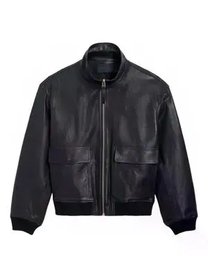 Proenza Schouler Leather Bomber Jacket
