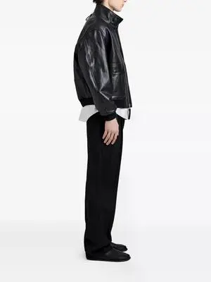 Proenza Schouler Leather Bomber Jacket