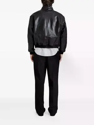 Proenza Schouler Leather Bomber Jacket