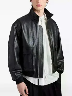 Proenza Schouler Leather Bomber Jacket