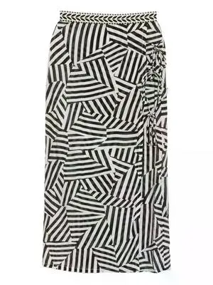 BAMBAH Geo Wrap Skirt
