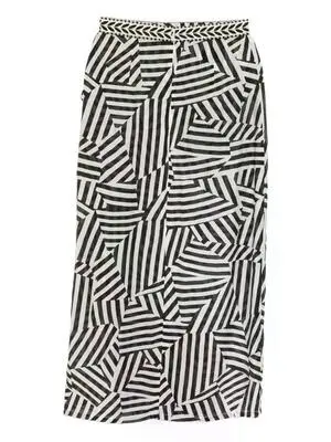 BAMBAH Geo Wrap Skirt