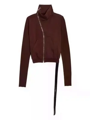 Rick Owens Zip-fastening Sweatshirt - Brown