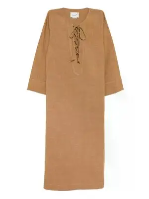 BAMBAH Tie-up Maxi Dress