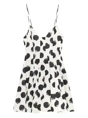 BAMBAH Polka-dot Mini Dress