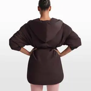 SKIMS Hooded Wrap Coat
