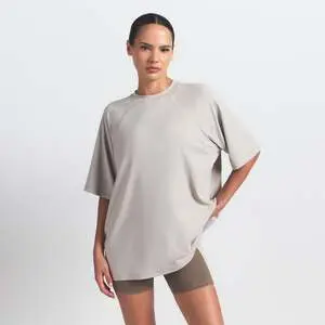 SKIMS Airy Oversized Tee - Stone