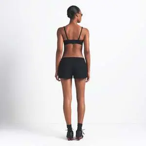 SKIMS Woven Nylon Runner Short - Obsidian