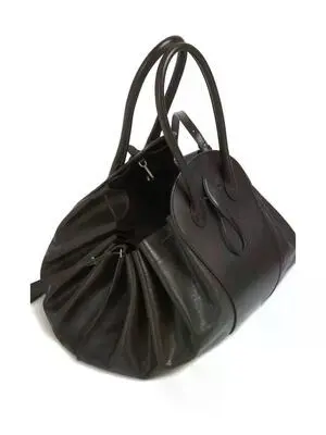 Marni Large Leather Handbag - Brown