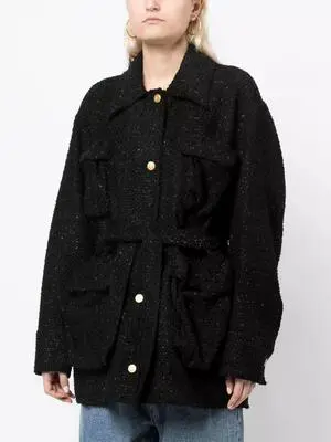 Blumarine Bouclé Button-up Jacket