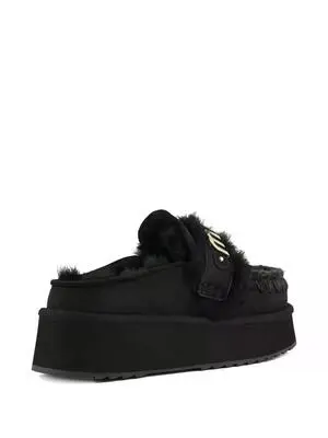 Mou Logo-detail Platform Mules