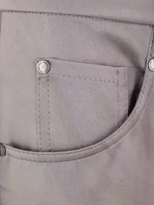 Brunello Cucinelli Wide Leg Cady-satin Trousers