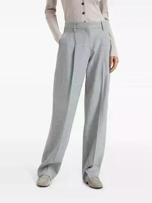 Brunello Cucinelli Pleated Wide-leg Trousers