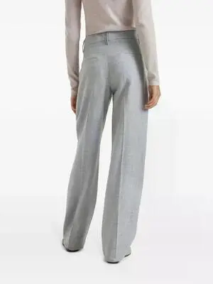 Brunello Cucinelli Pleated Wide-leg Trousers