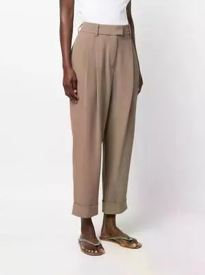 Brunello Cucinelli Cropped Tailored Trousers
