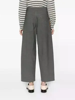 Brunello Cucinelli Mélange-effect Trousers