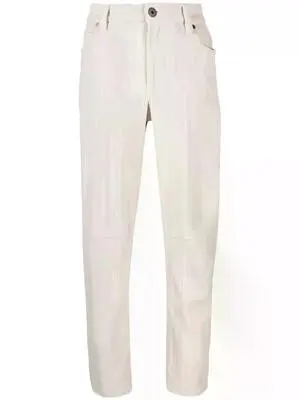 Brunello Cucinelli Light Wash Pants For Women