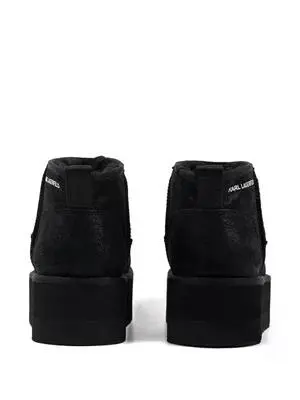 Karl Lagerfeld Thermo Platform Ankle Boots
