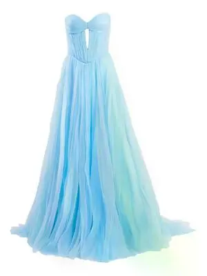 Ana Radu Pleated Evening Dresses